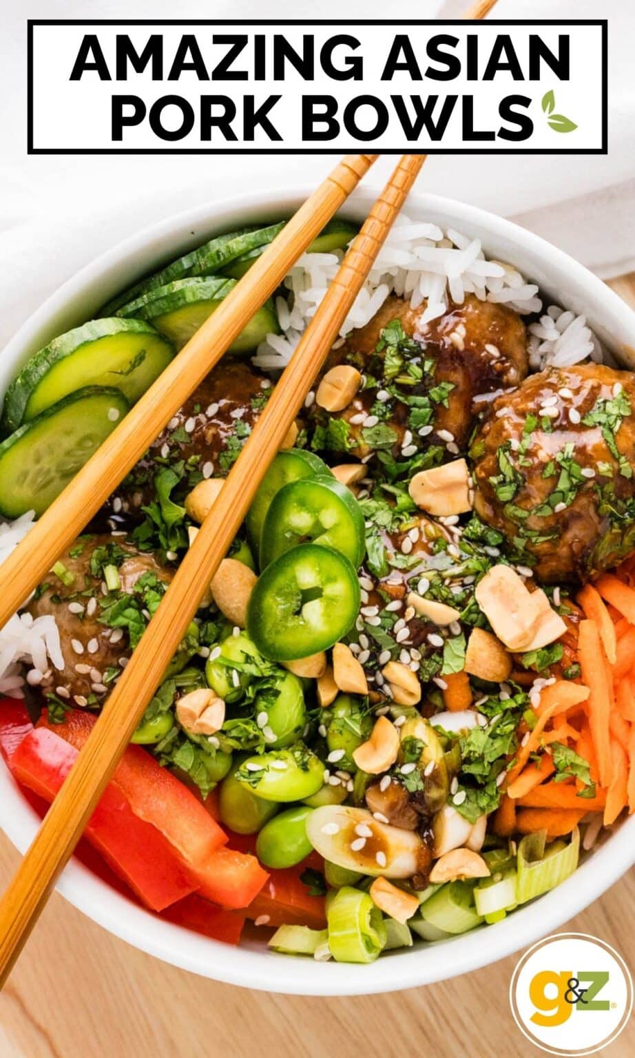 Asian Rice Bowl - Garlic & Zest