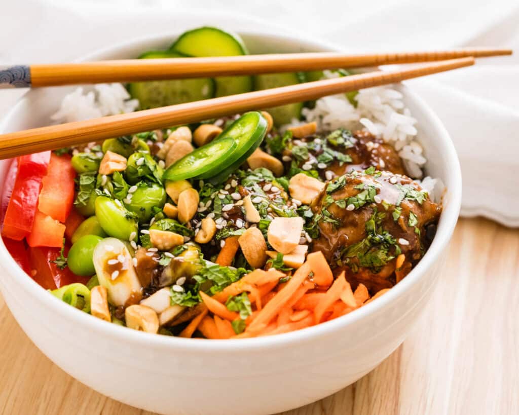 Asian Rice Bowl - Garlic & Zest