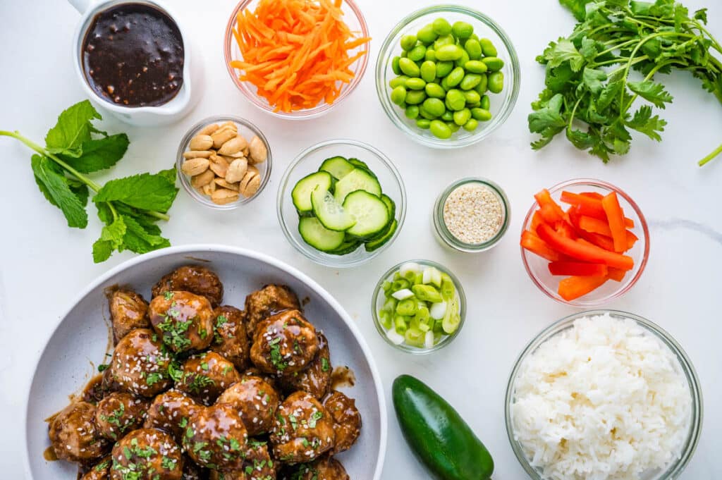 Asian Rice Bowl - Garlic & Zest