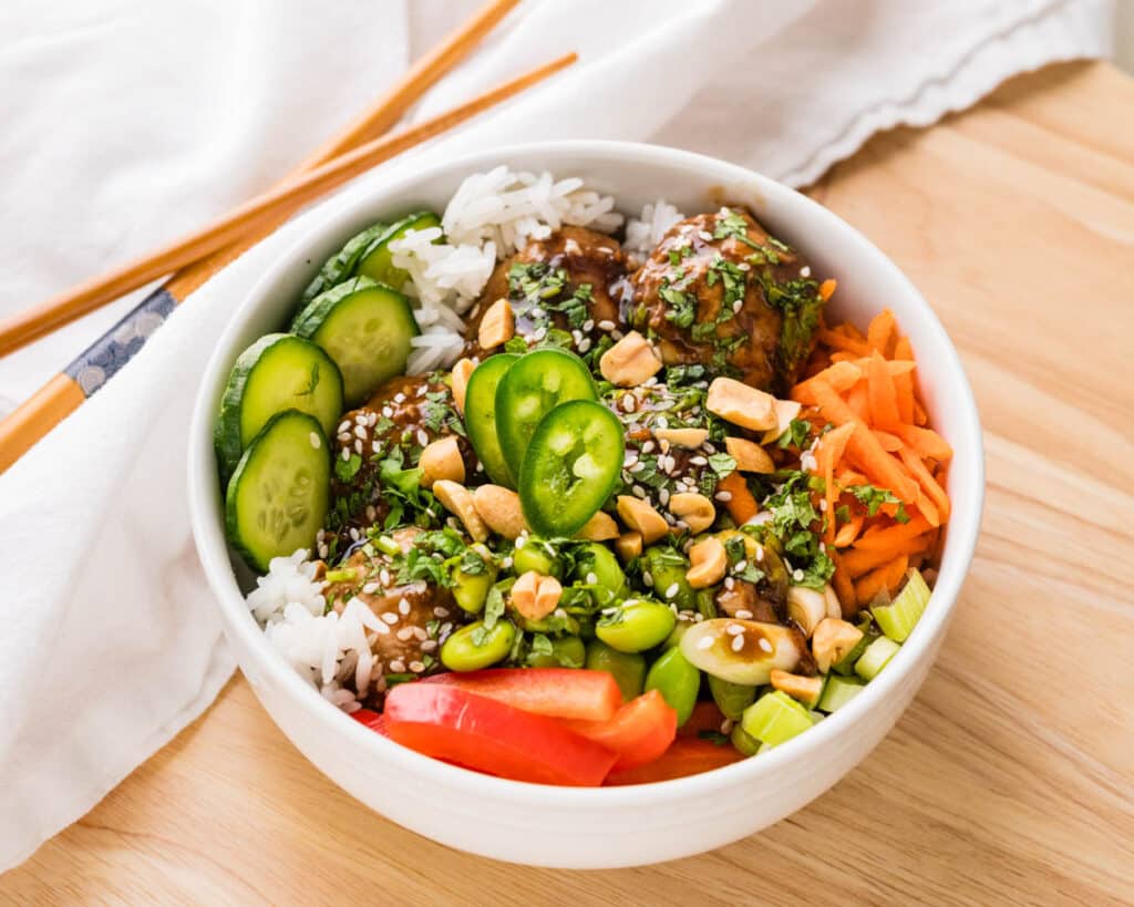Asian Rice Bowl - Garlic & Zest