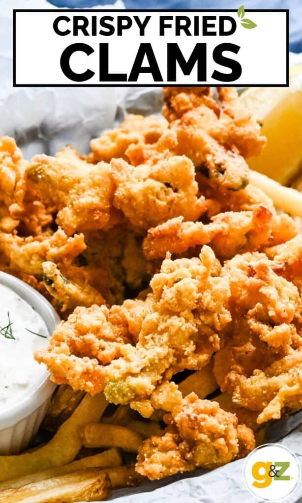 Crispy Fried Clams Recipe - Garlic & Zest