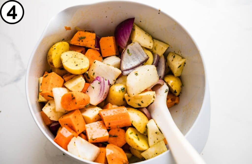 Roasted Root Vegetables - Garlic & Zest